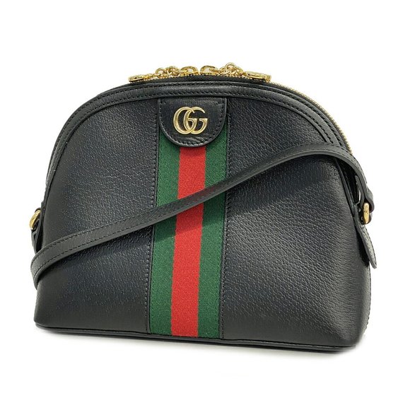 Gucci | Bags | Gucci Shoulder Bag Sherry Line Ophidia 49962 Leather ...